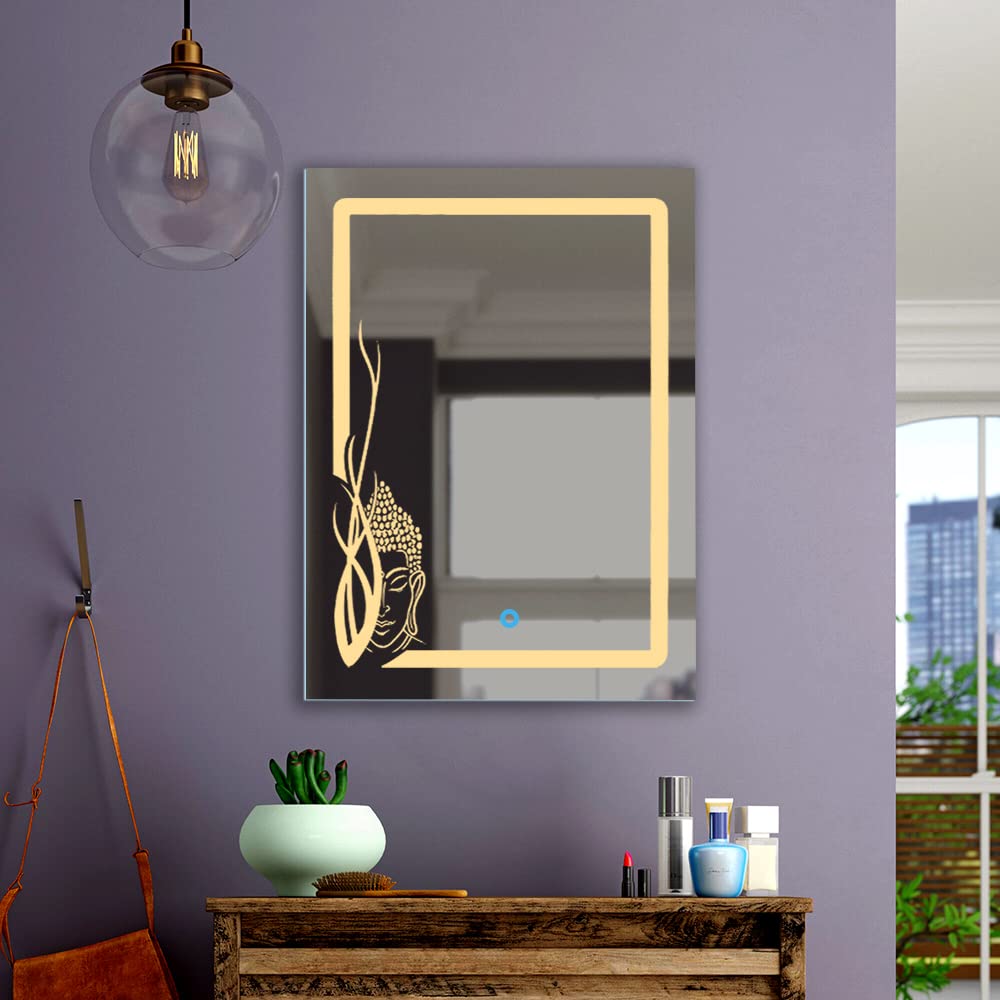 Spark Glass LED Sensor Mirror Light (LED Colour: White – KAMAL INTERIORS